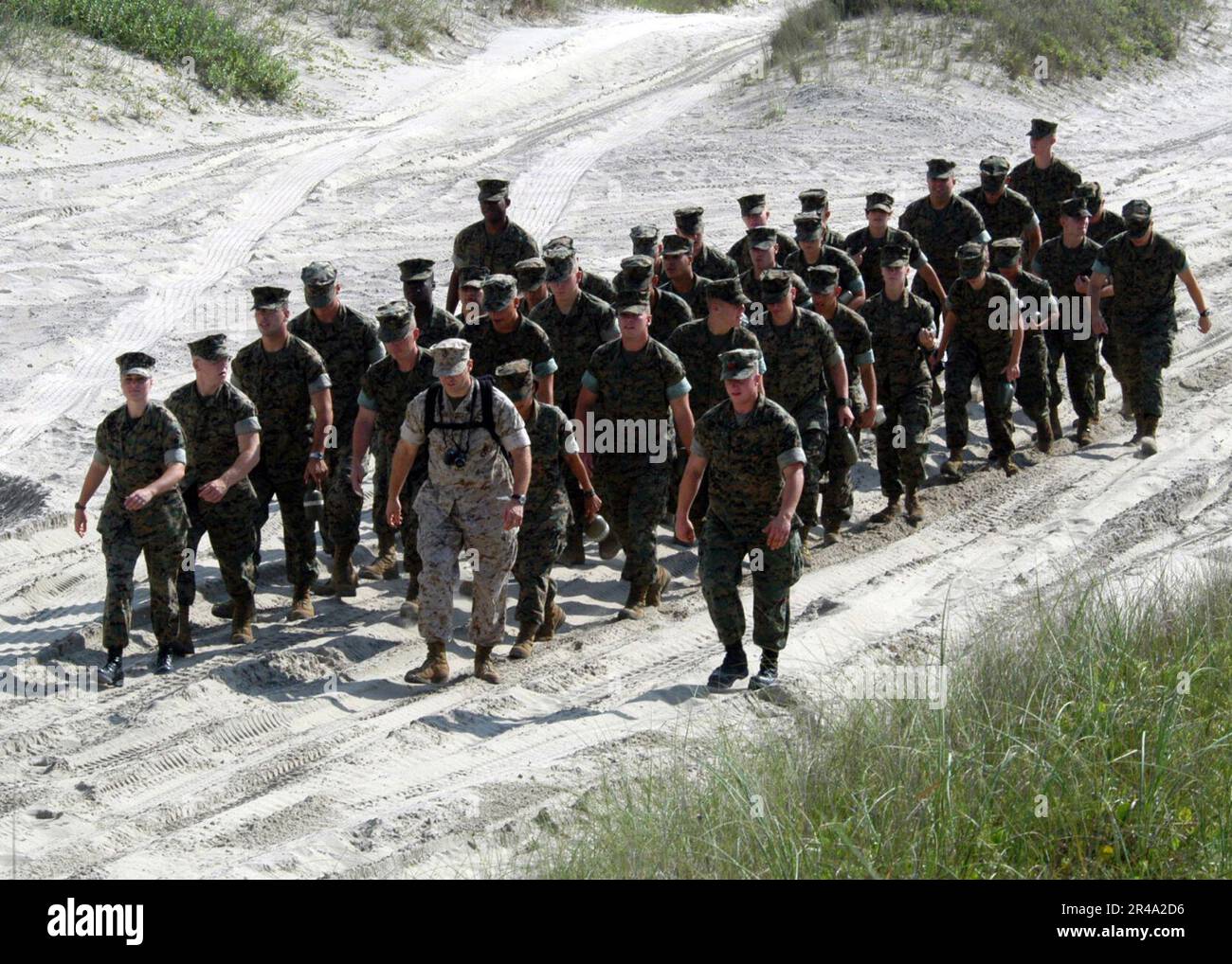 US Navy U.S. Marines assigned to the 24th Marine Expeditionary Unit ...