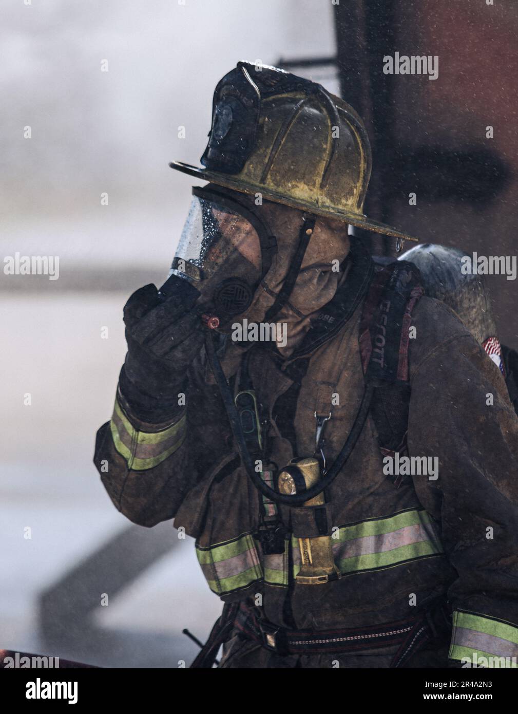 U.S. Marines with Aircraft Rescue and Firefighting (ARFF), Headquarters ...