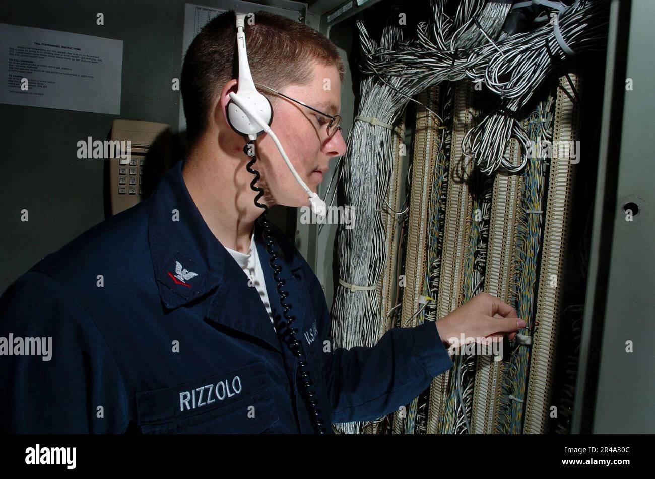Interior communications electrician hi-res stock photography and images ...