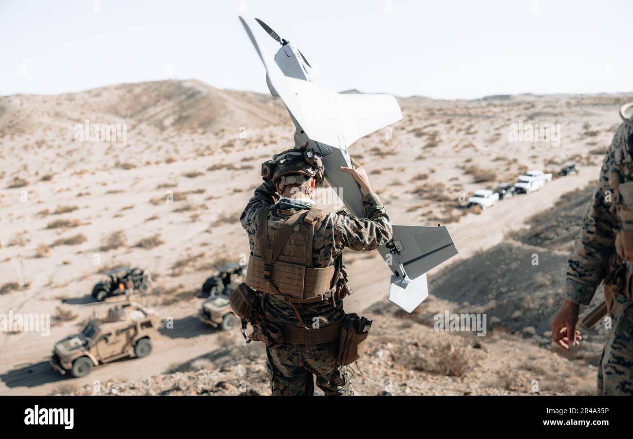 A U.S. Marine with 3d Littoral Combat Team, 3d Marine Littoral Regiment ...