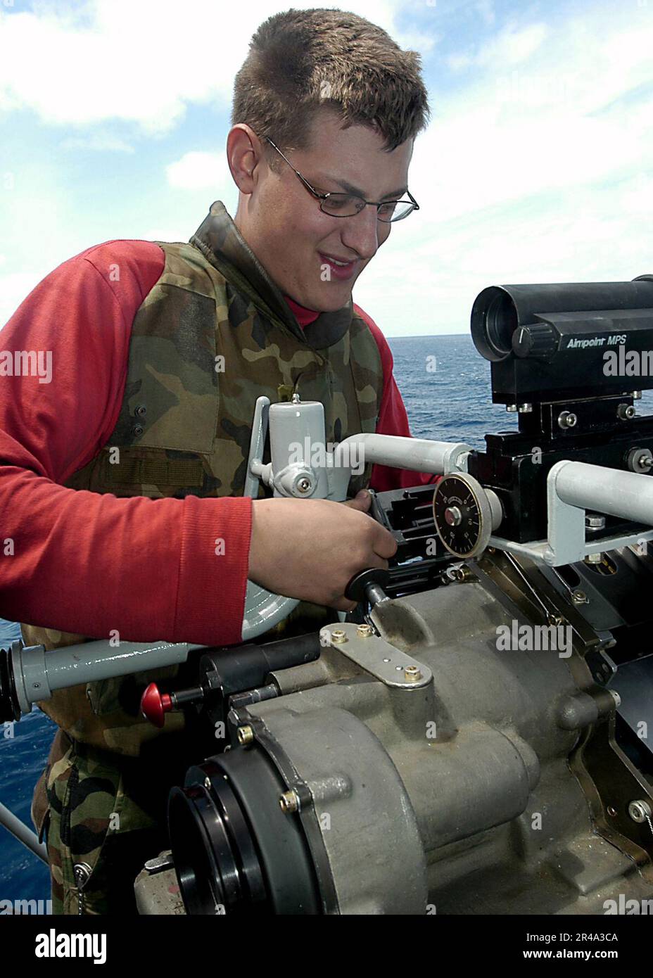 US Navy Gunner's Mate Stock Photo - Alamy