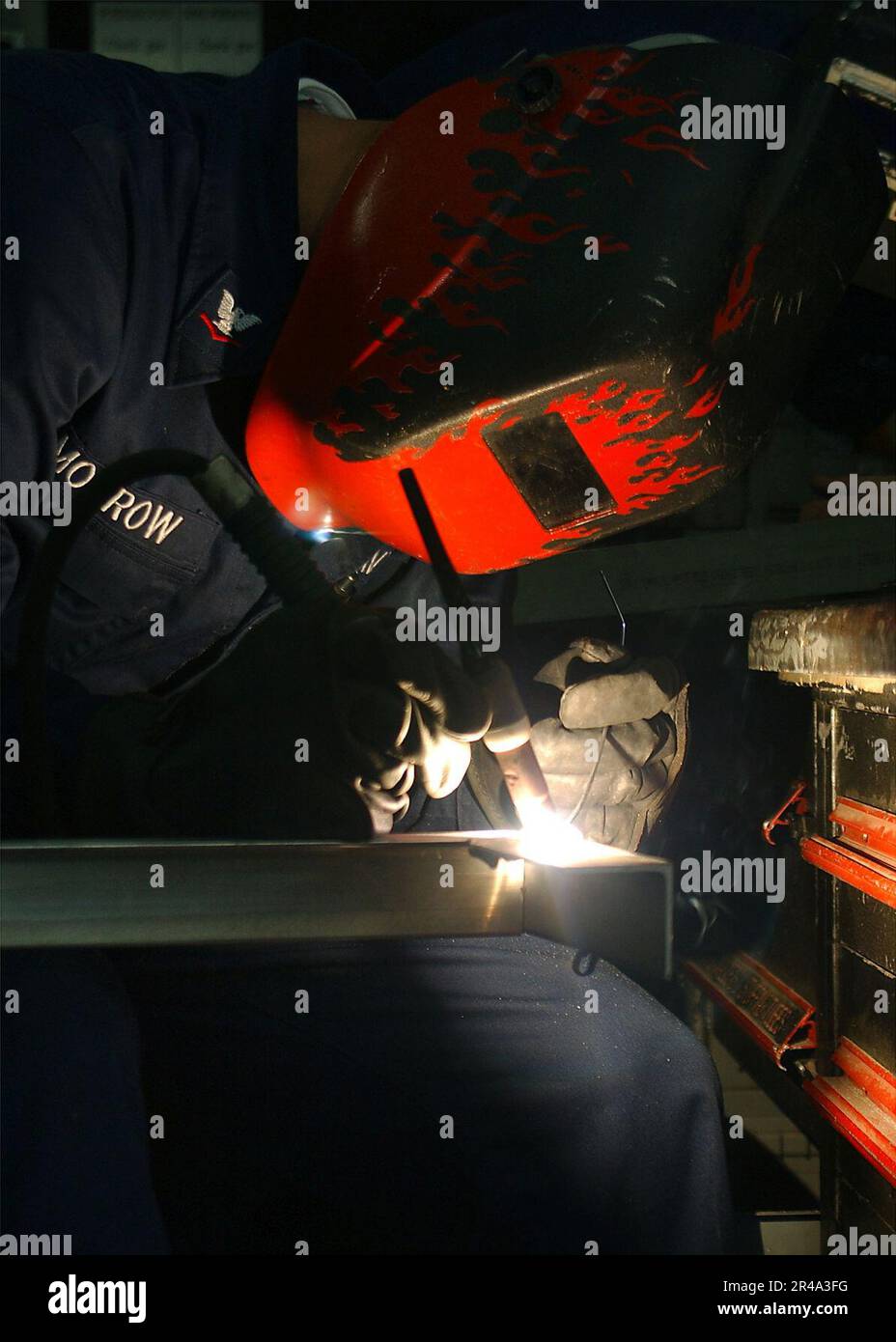 US Navy Hull Technician Stock Photo - Alamy