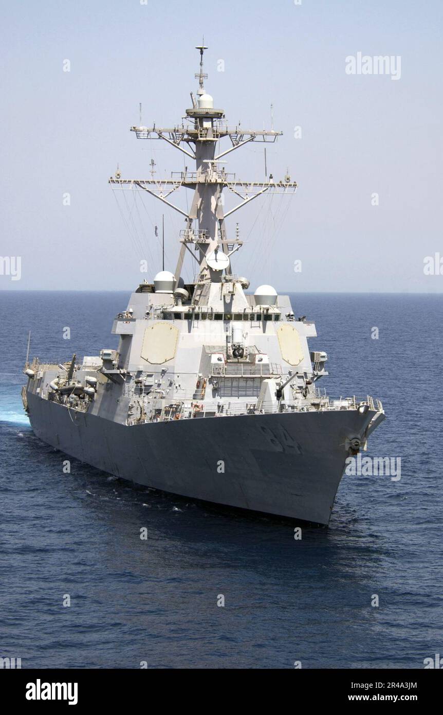 US Navy The guided missile destroyer USS Bulkeley (DDG 84) cruises the ...