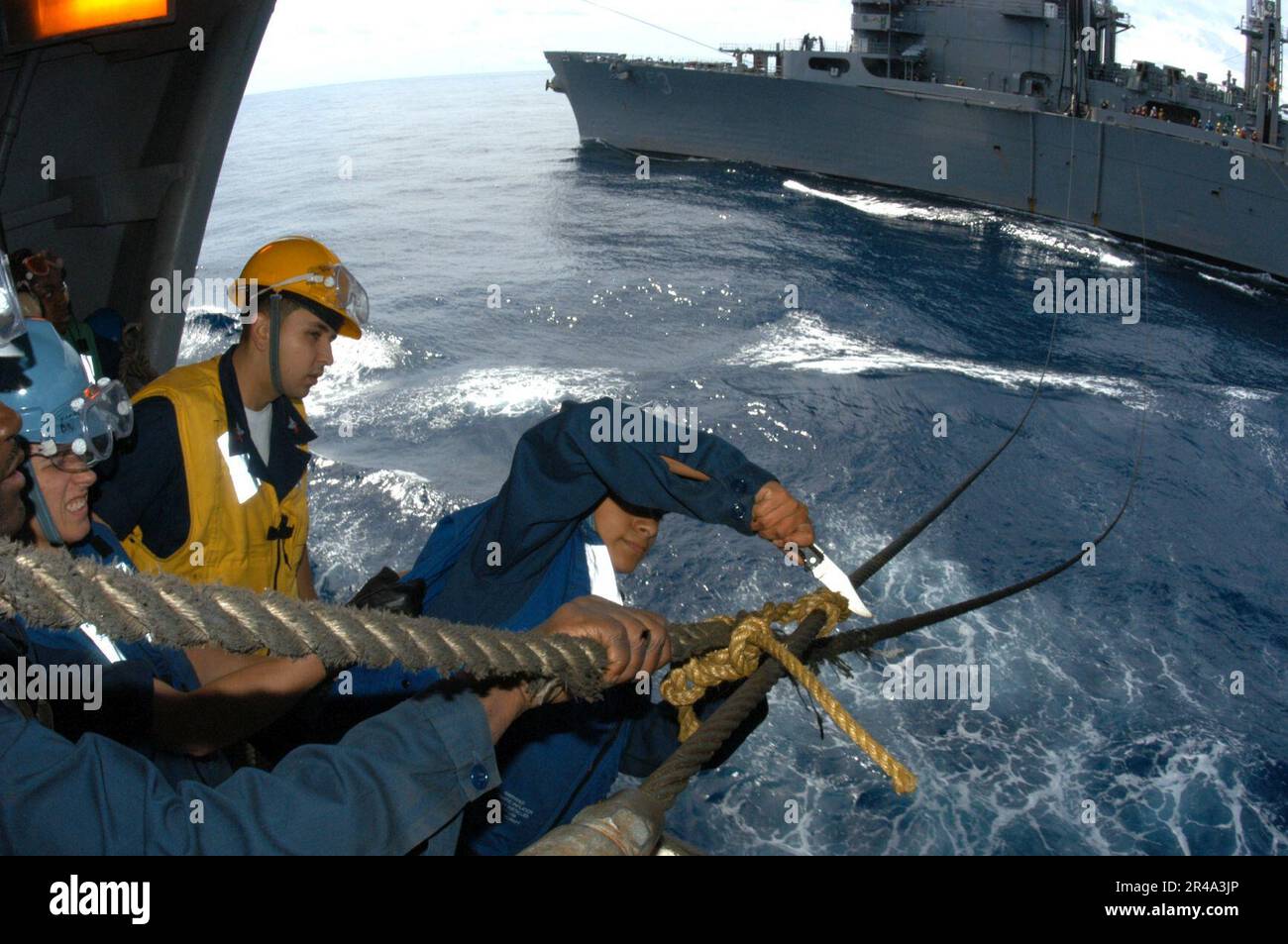 US Navy Boatswain Mate Stock Photo - Alamy