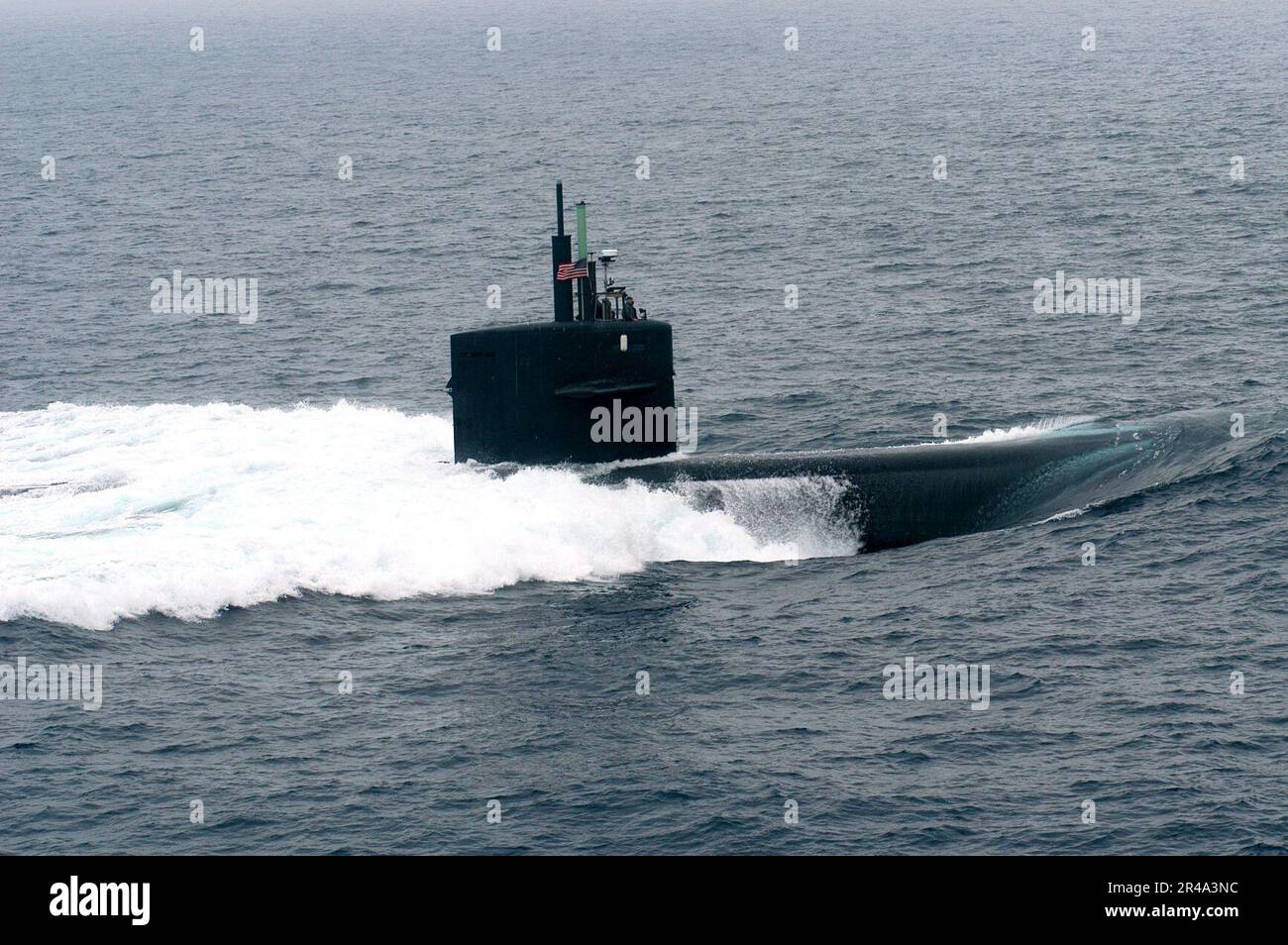 US Navy Los Angeles-class fast attack submarine USS Louisville (SSN 724 ...