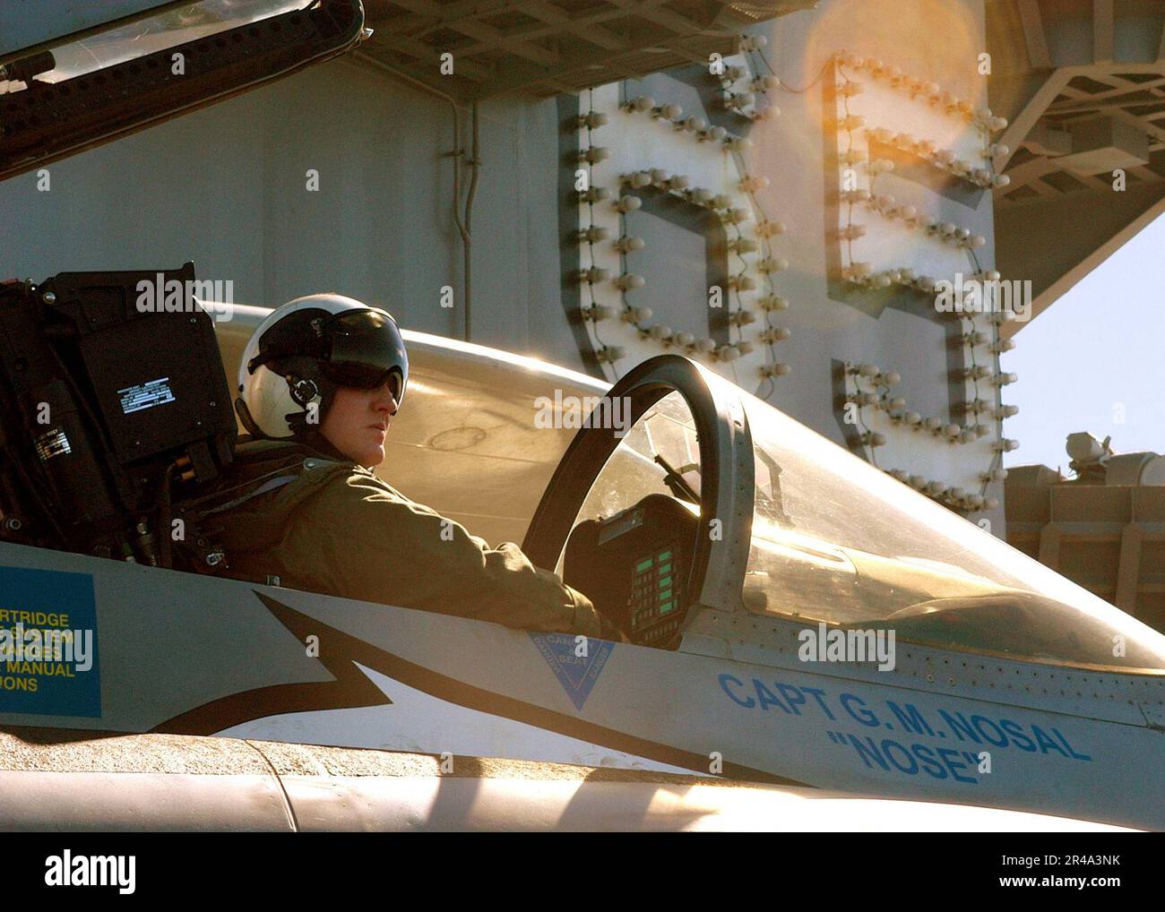 US Navy F-A-18 Hornet pilot Stock Photo - Alamy
