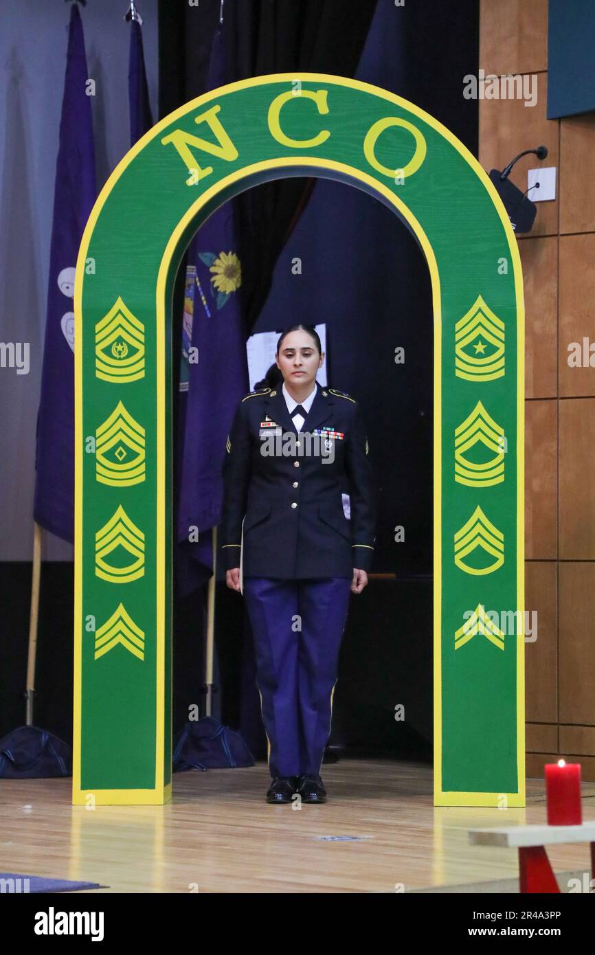 United States Army Garrison Yongsan-Casey Command Sgt. Maj. Wayne ...