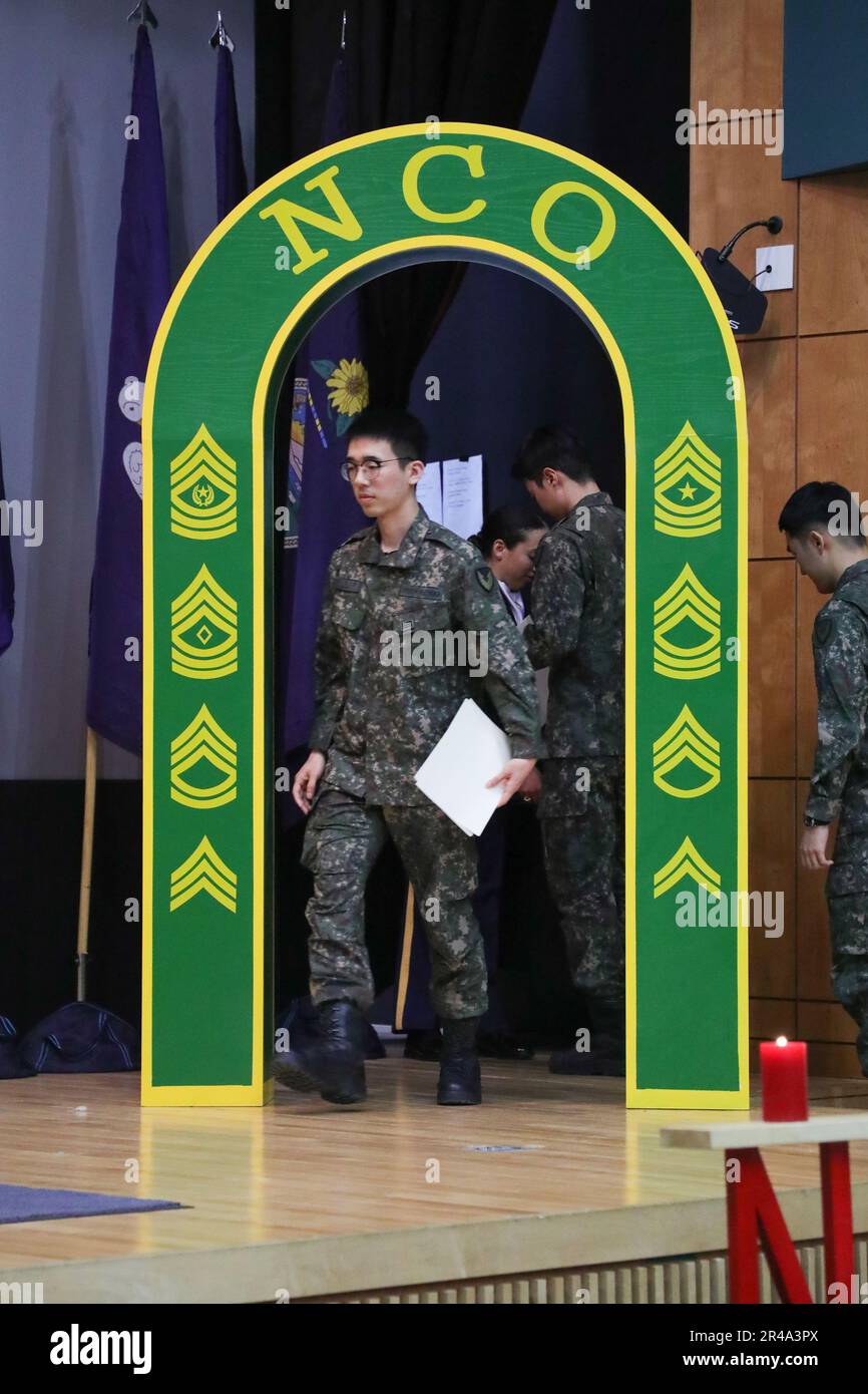 United States Army Garrison Yongsan-Casey Command Sgt. Maj. Wayne ...