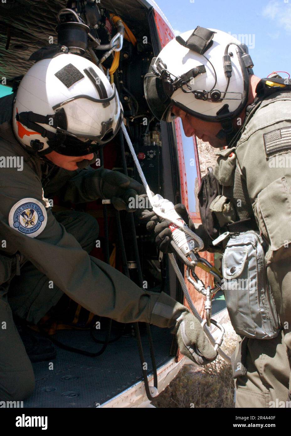 US Navy Search and Rescue (SAR) Aviation Machinist Mate 1st Class ...