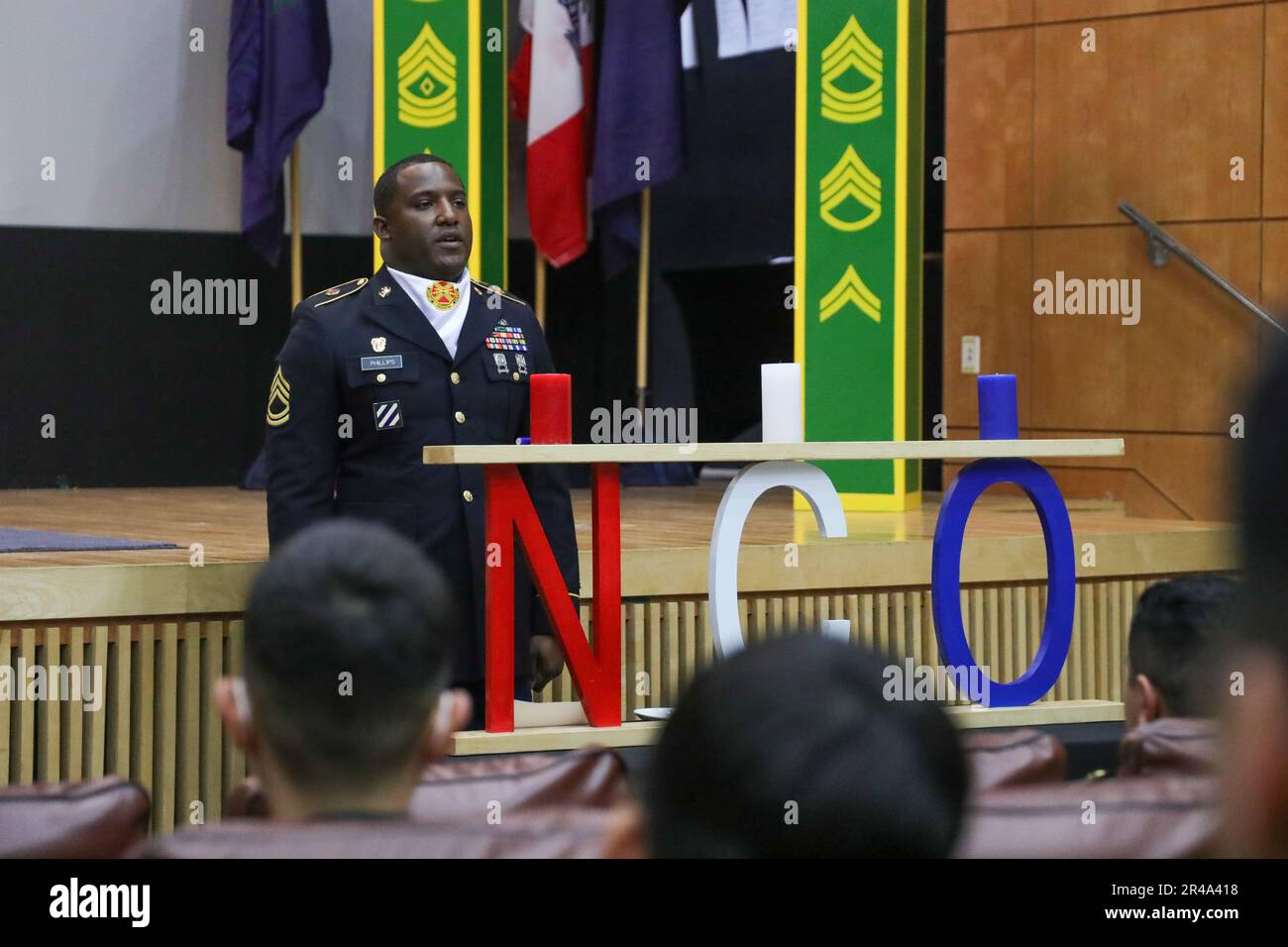 United States Army Garrison Yongsan-Casey Command Sgt. Maj. Wayne ...