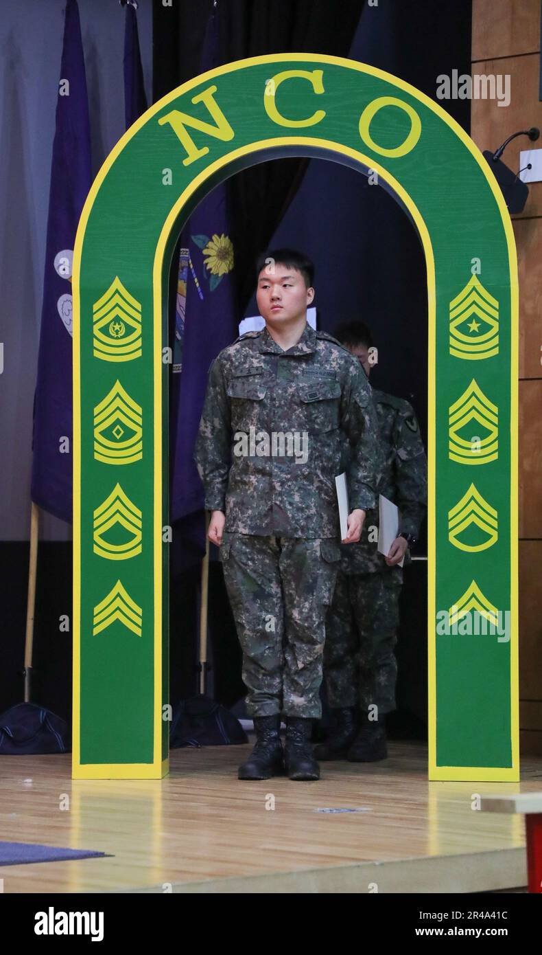 United States Army Garrison Yongsan-Casey Command Sgt. Maj. Wayne ...