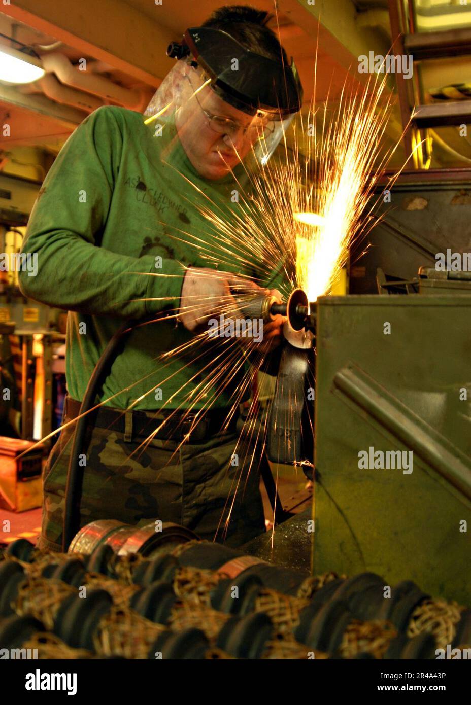 US Navy Aviation Support Equipment Technician Stock Photo - Alamy