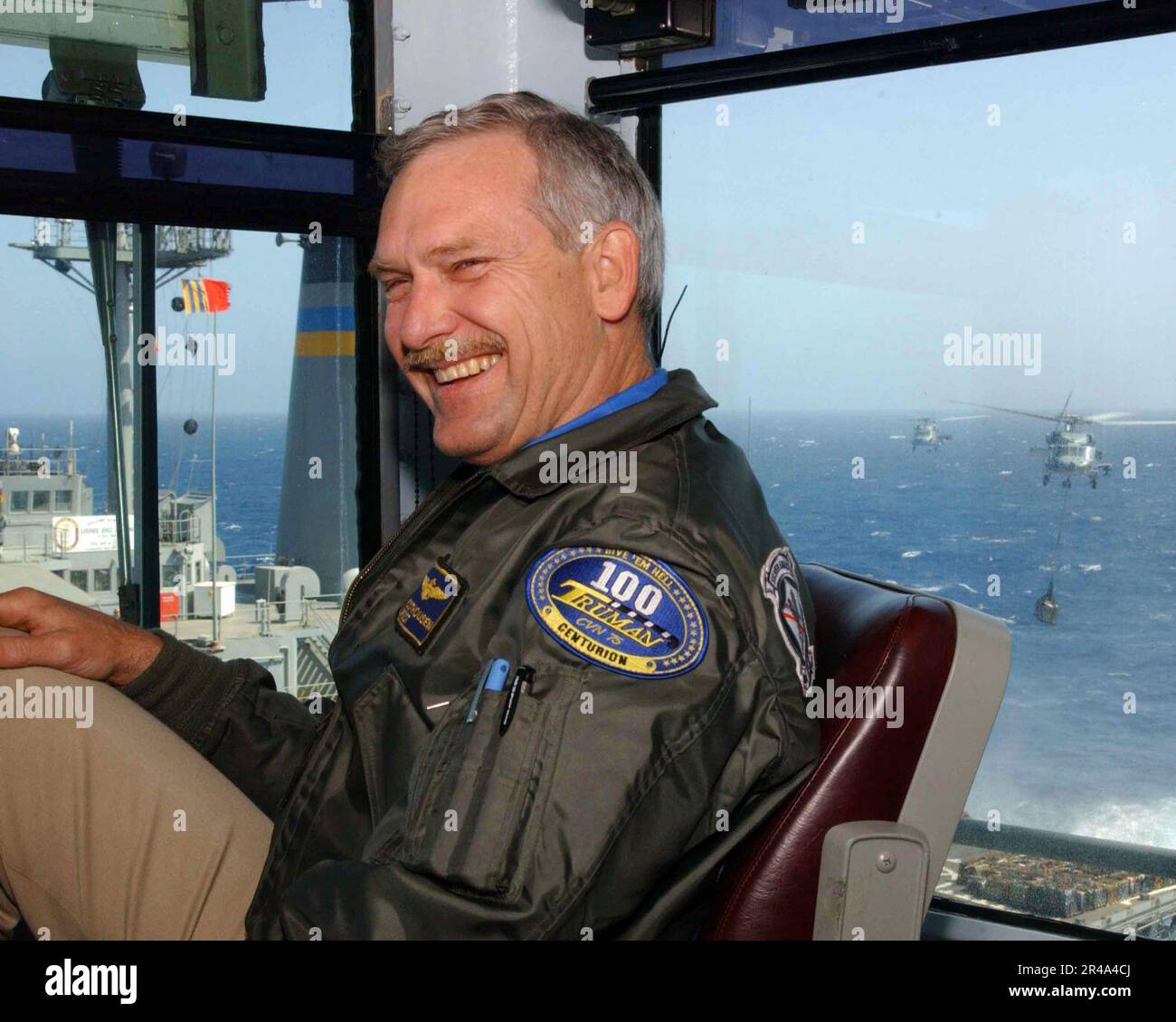 US Navy USS Harry S. Truman (CVN 75), Commanding Officer Stock Photo - Alamy