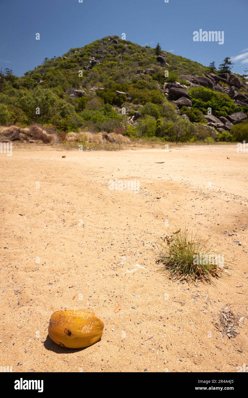 A breathtaking vertical image of the scenic Pi Bay in Townsville ...