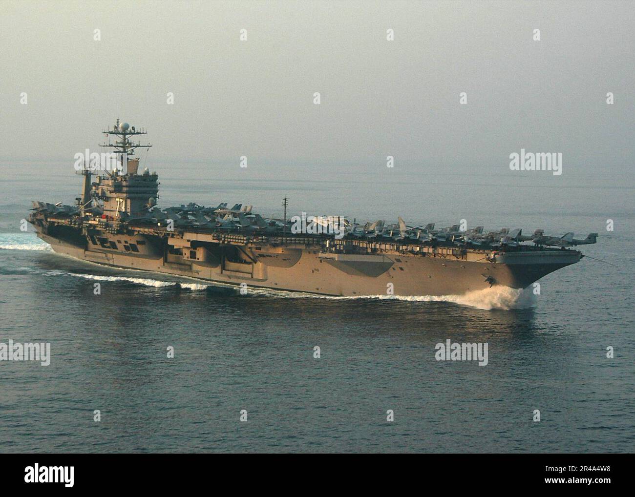 US Navy USS George Washington (CVN 73) underway with her embarked ...