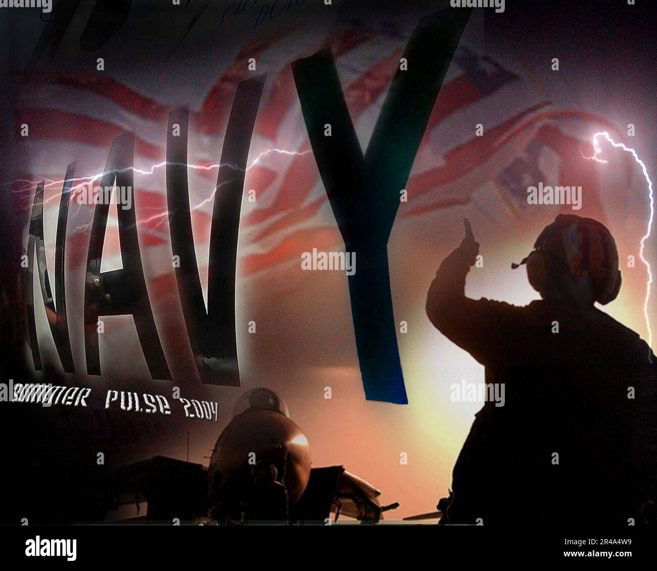 US Navy Original graphic art produced during exercises supporting ...