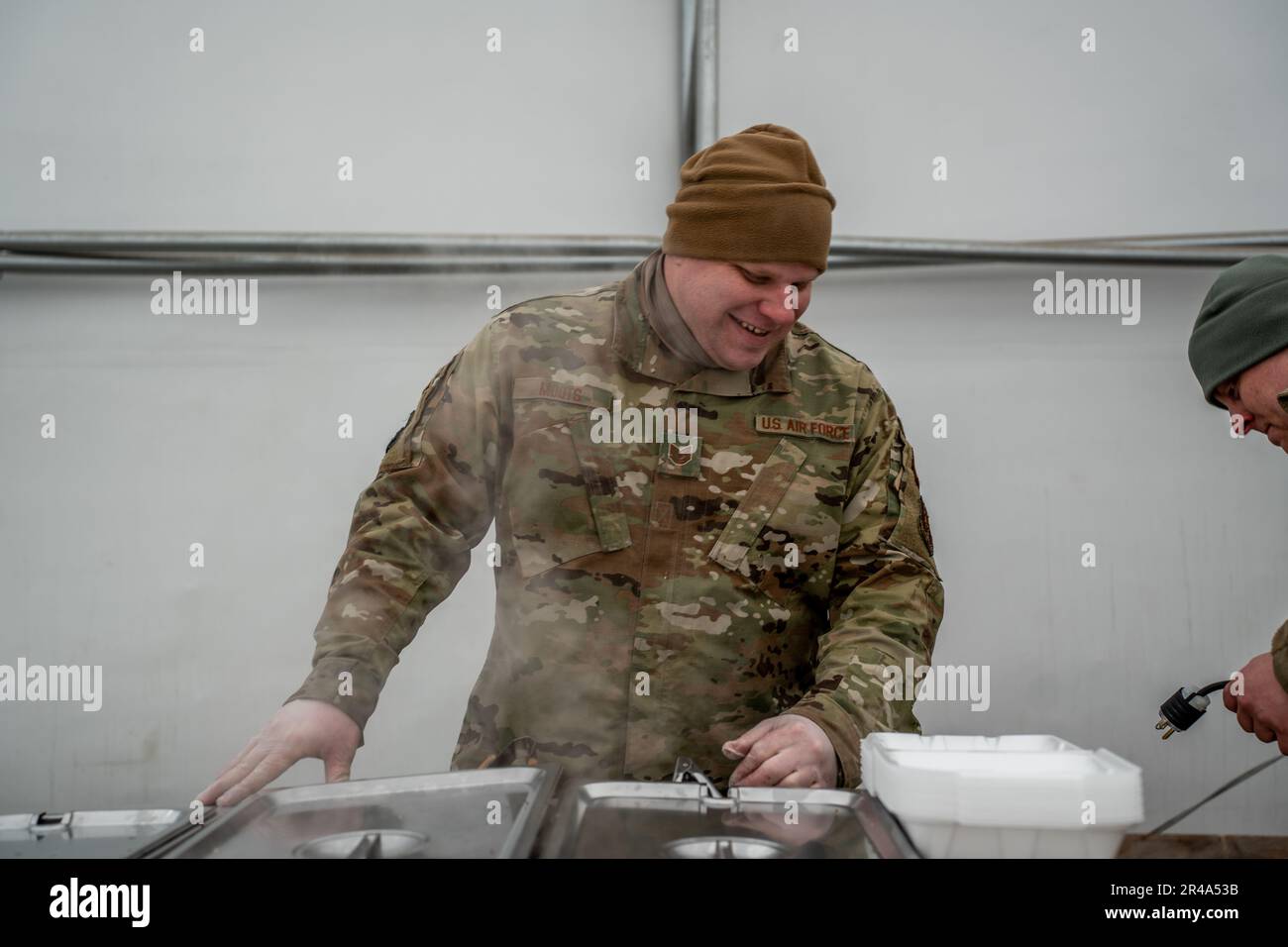 Tech. Sgt. Tim Moots, 114th Force Support Squadron assistant dining ...