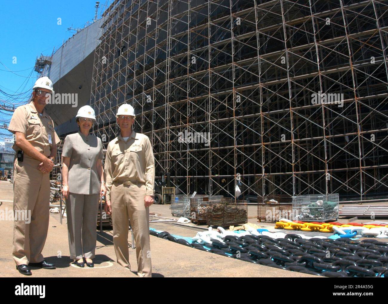 US Navy Deputy Assistant Secretary of the Navy, Connie K. DeWitte ...
