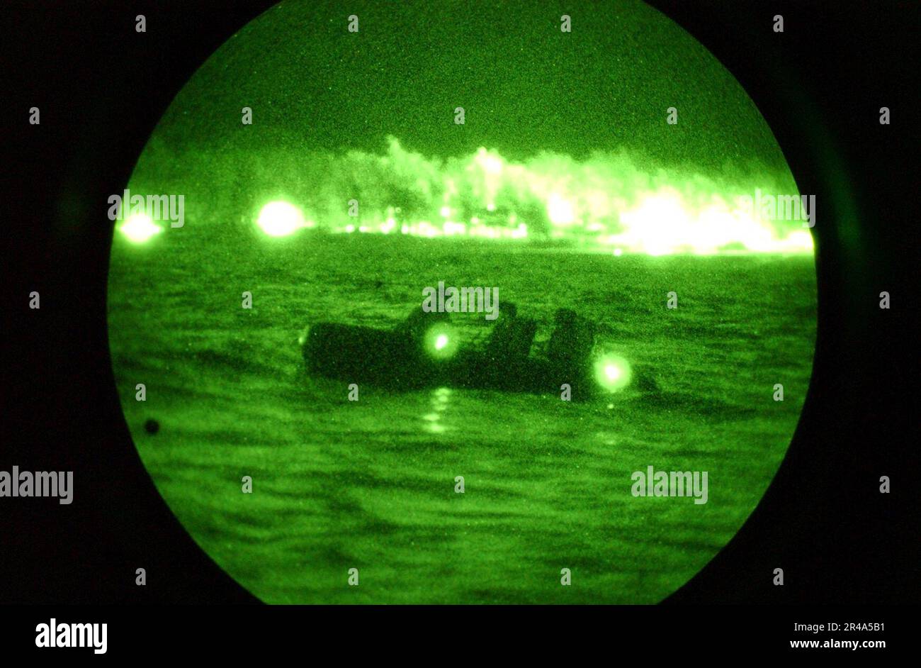 US Navy Crewmen assigned to Naval Special Clearing Team ONE (NSCT 1), onboard High-Speed Vessel ...