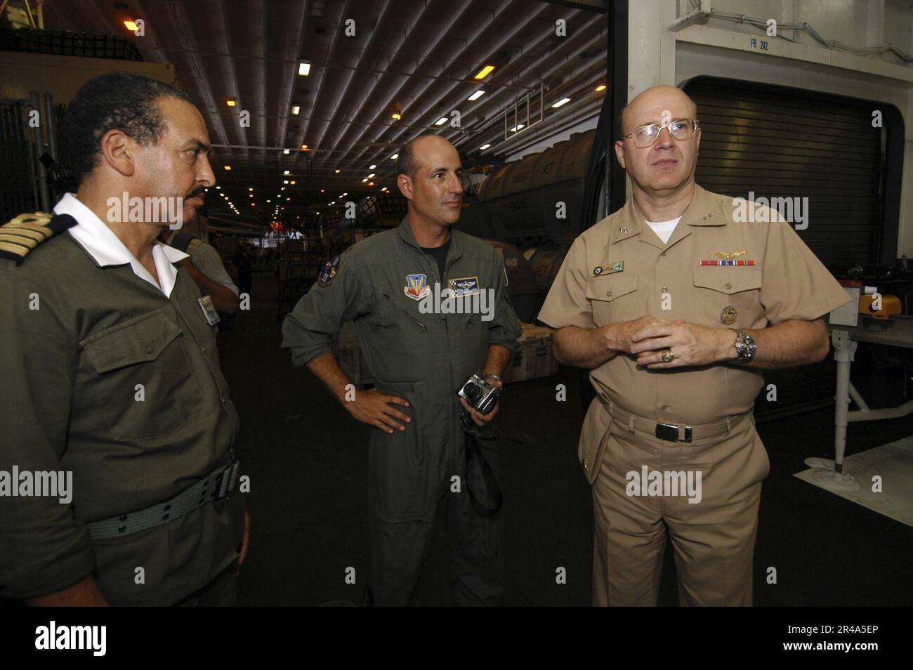 US Navy Deputy Commander, U.S. Naval Forces Europe Rear Adm. Lewis ...