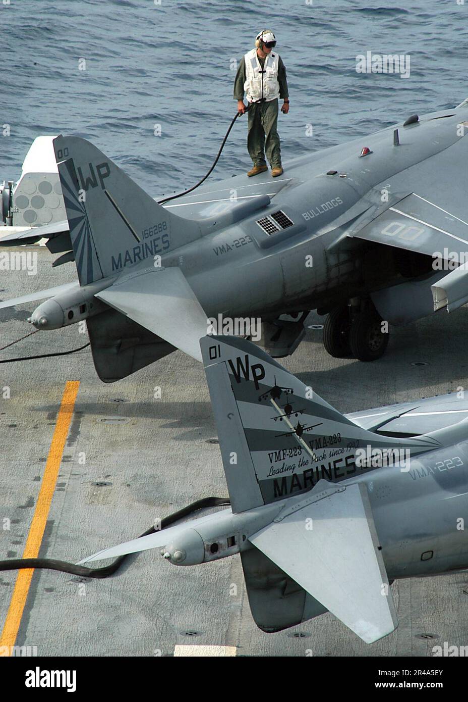 US Navy Marine Corps Sgt. assigned to the Bulldogs of Marine Attack ...