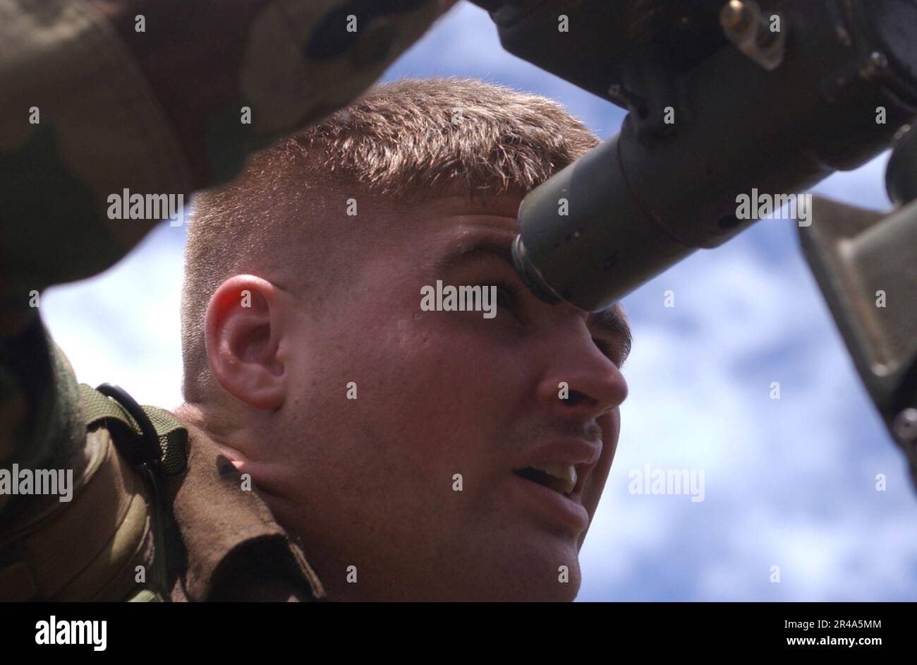 Historic artillery battalion live fire exercise hi-res stock ...