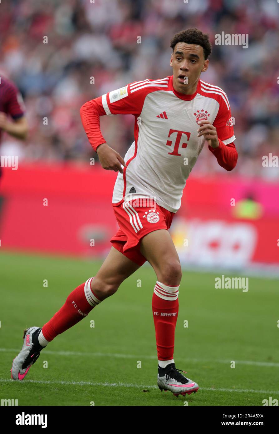 Jamal Musiala of FC Bayern Muenchen FC Bayern Muenchen vs ...