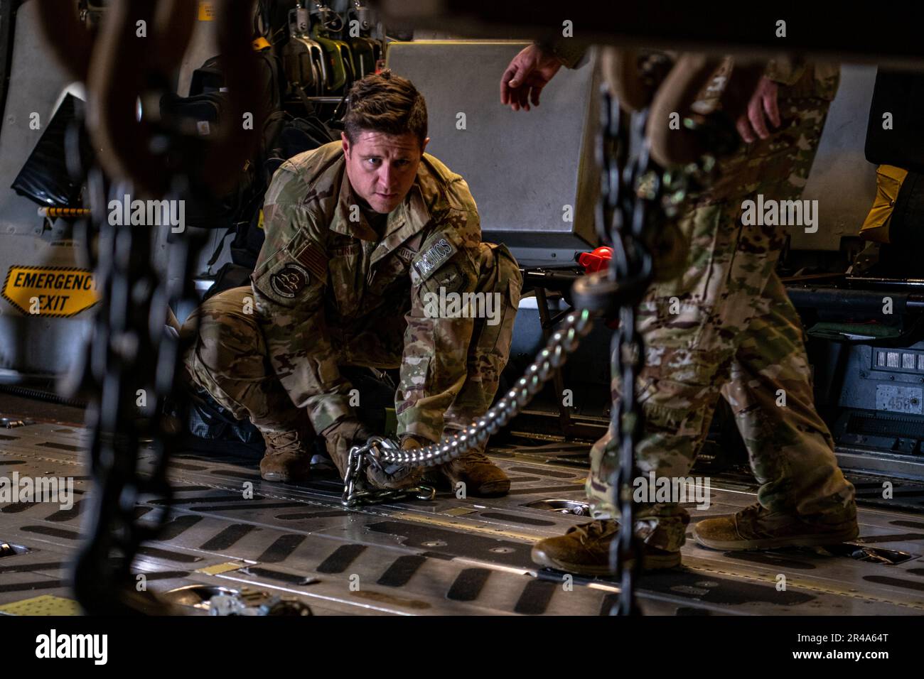 U.S. Air Force Staff Sgt. Matthew Link, a 16th Airlift Squadron ...