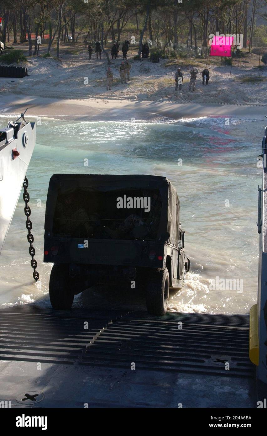 US Navy Assault Craft Unit ONE (ACU-1) crew members along with 3rd ...
