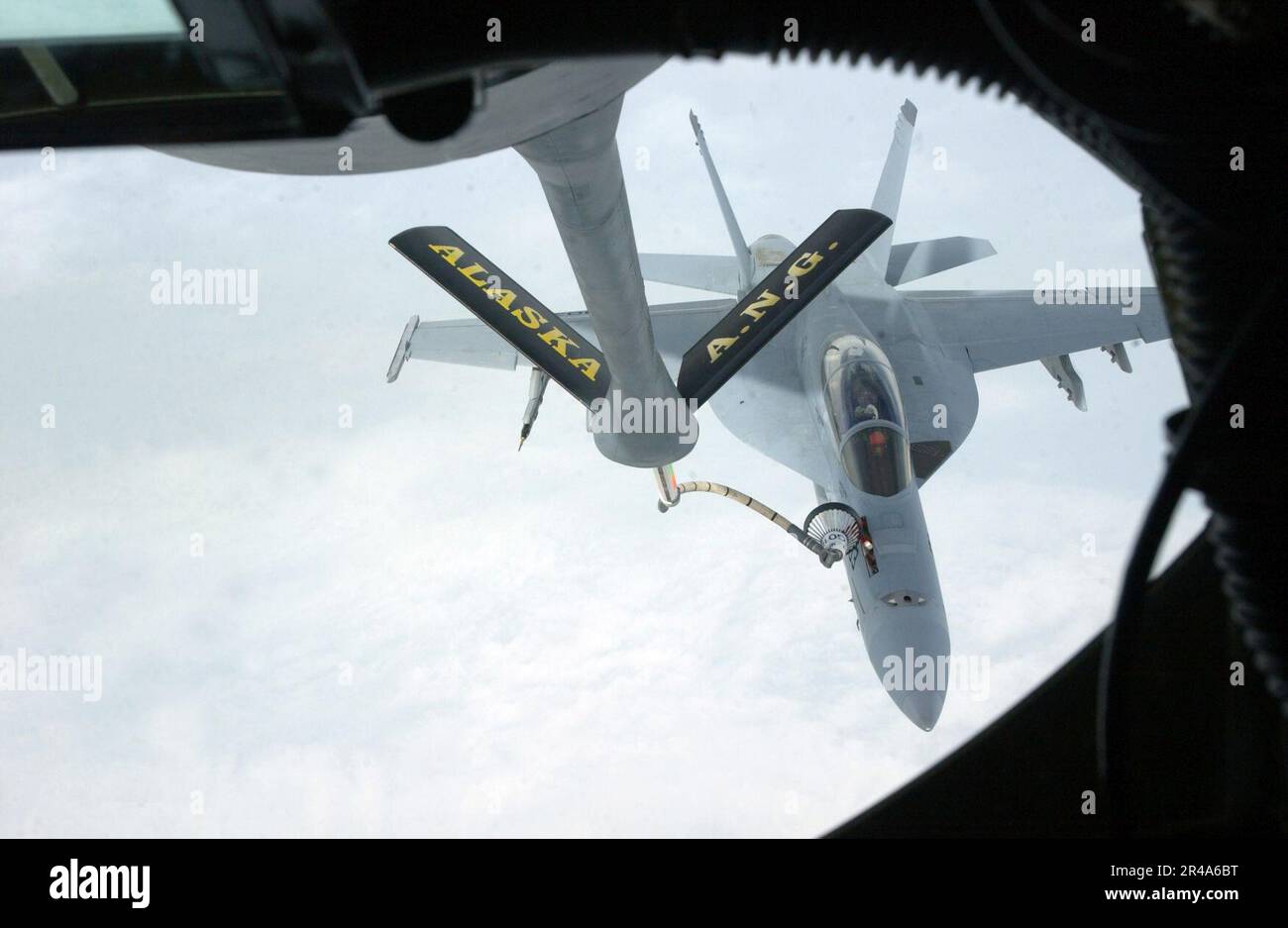 US Navy A Navy F-A-18F Super Hornet assigned to the Black Aces of ...