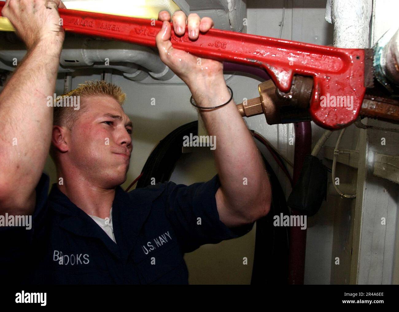 US Navy Hull Maintenance Technician Stock Photo - Alamy