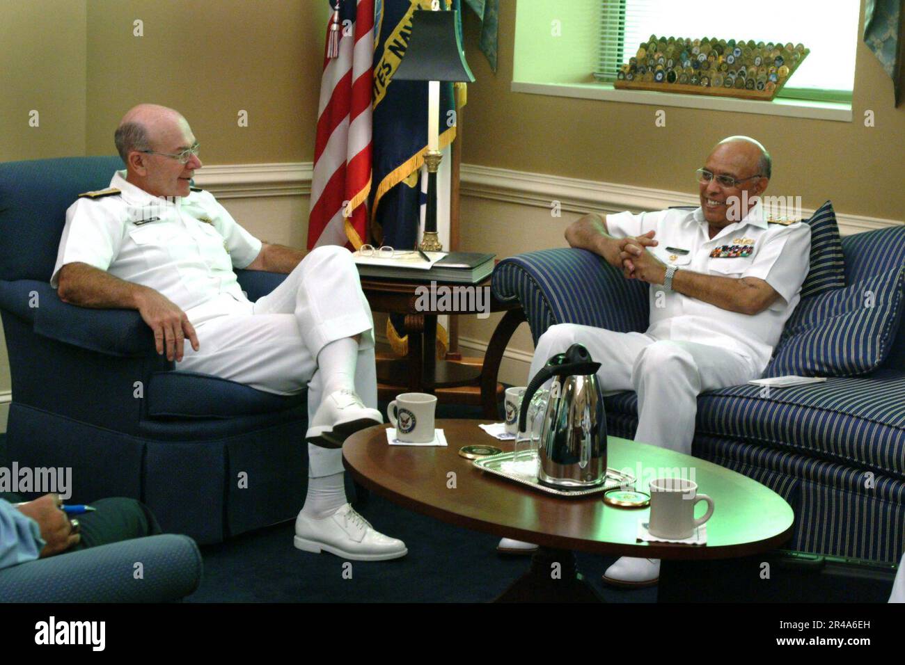 US Navy Adm. Vern Clark Stock Photo - Alamy