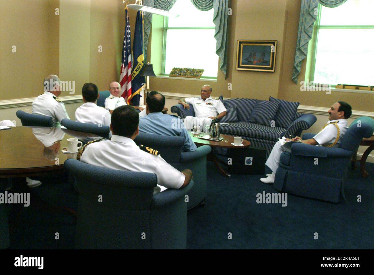 US Navy Adm. Vern Clark Stock Photo - Alamy