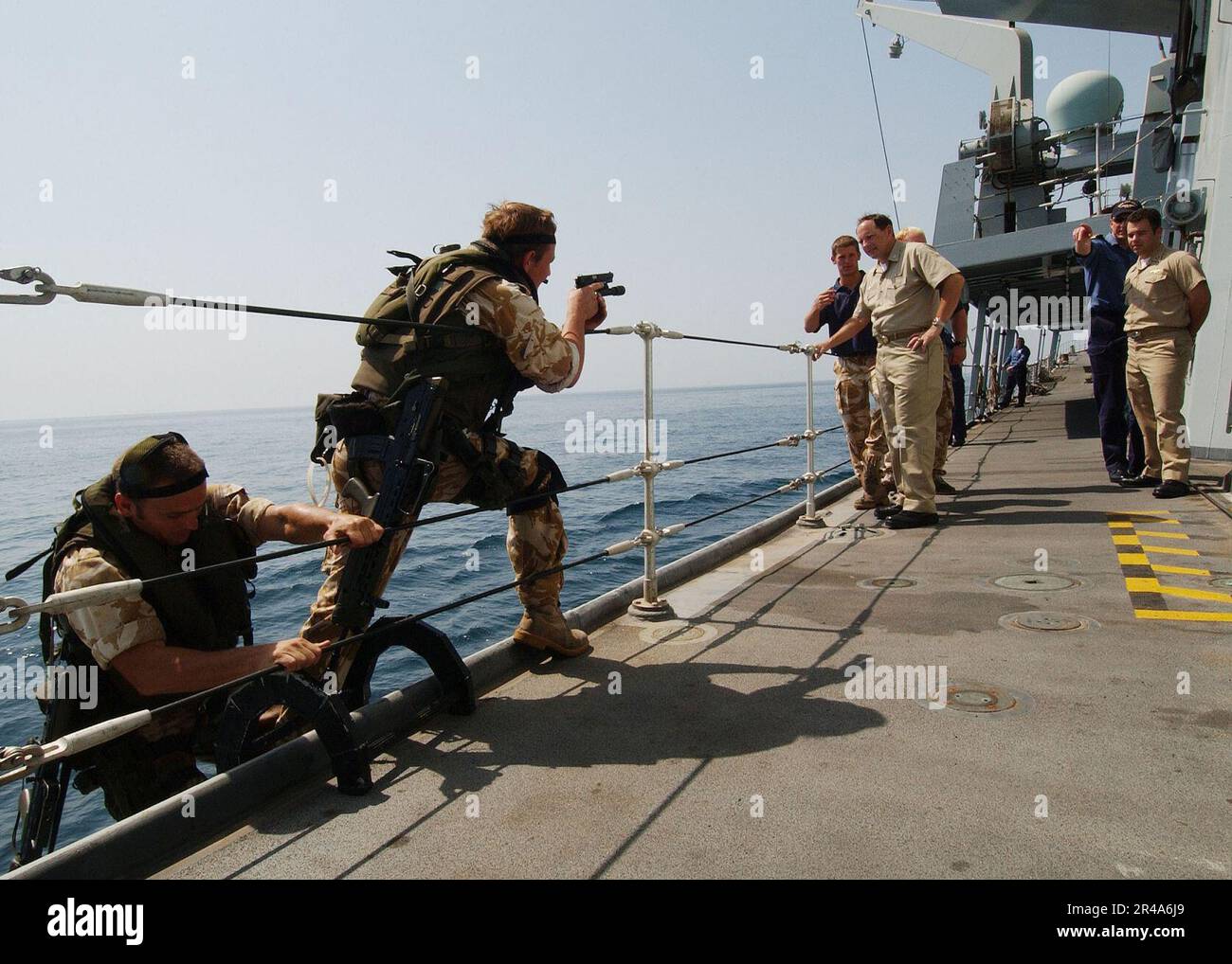 US Navy Commander, Destroyer Squadron Two Four (COMDESRON 24 Stock ...