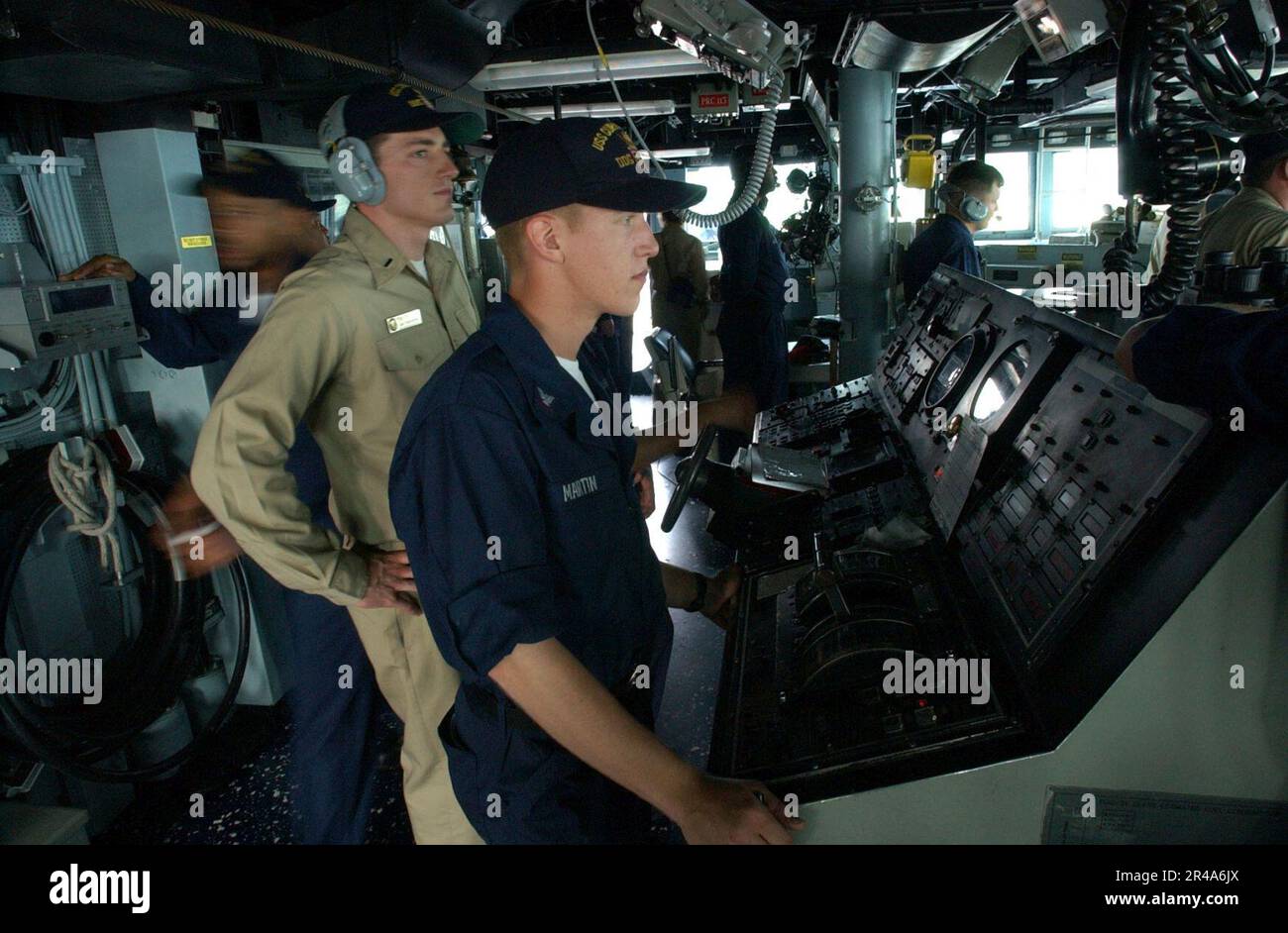 US Navy Boatswain's Mate Stock Photo - Alamy