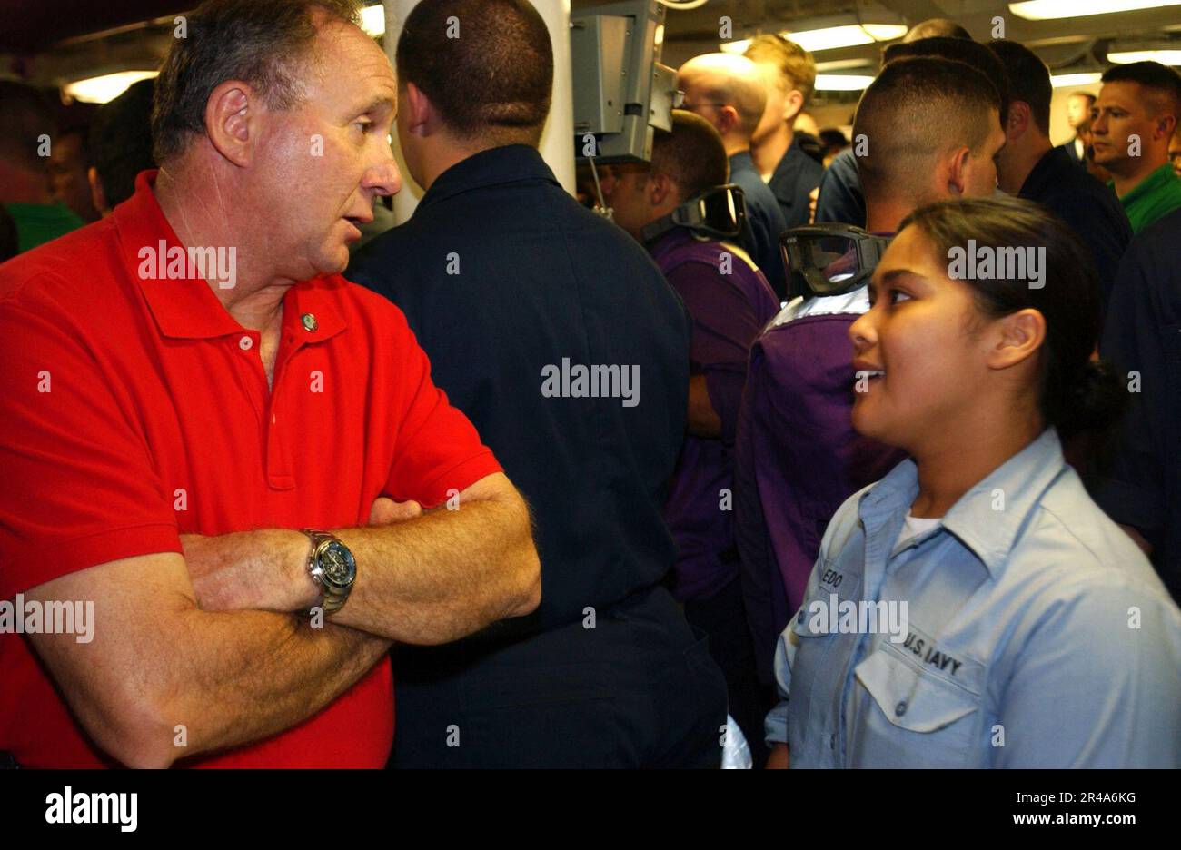 US Navy Michael Reagan, son of former President Ronald W. Reagan ...