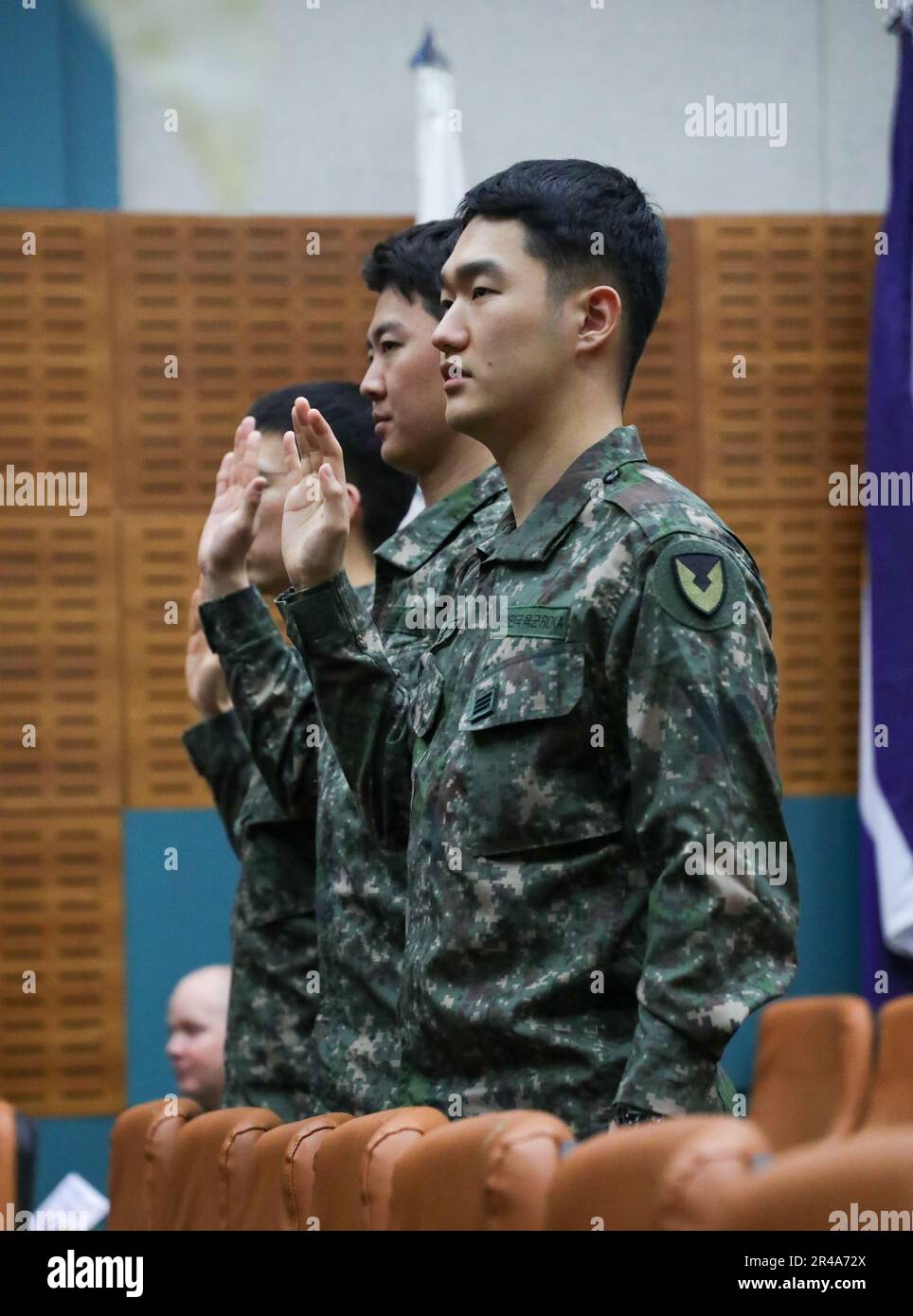 United States Army Garrison Yongsan-Casey Command Sgt. Maj. Wayne ...