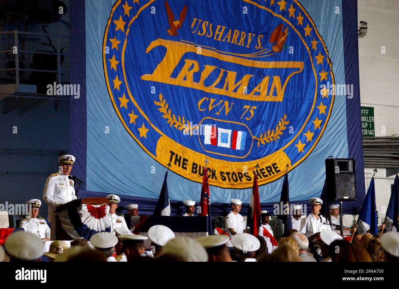 US Navy Commander, U.S. Fleet Forces Command, Admiral William J. Fallon ...