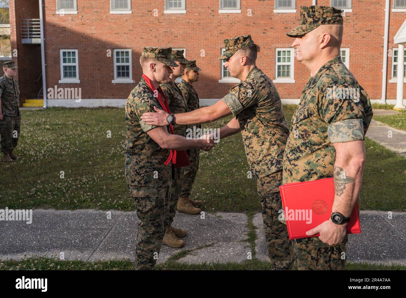 Lance Corporal Collin Coppock, with the 24th Marine Expeditionary Unit ...