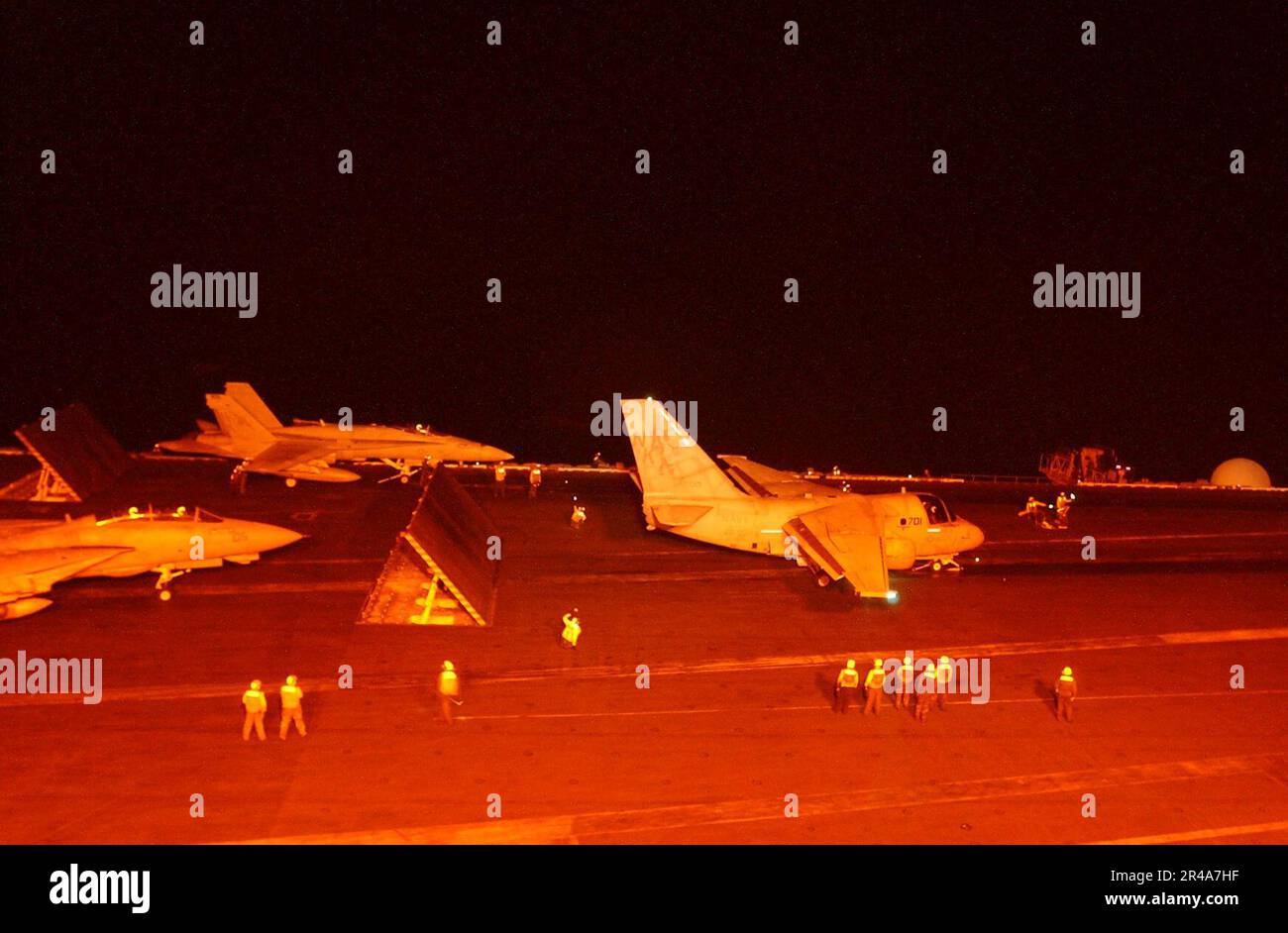 US Navy An S-3B Viking assigned to the Sea Control Squadron Three Five ...