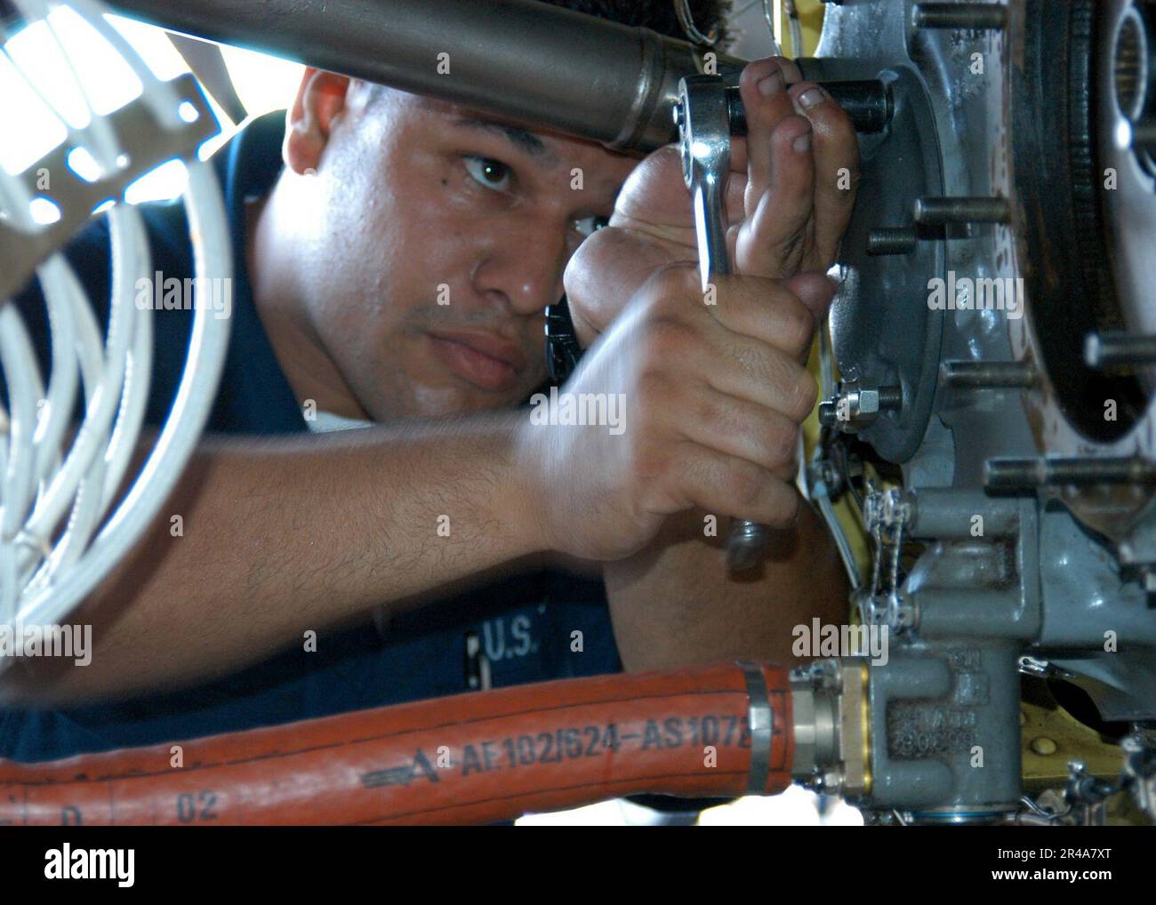 US Navy Aviation Machinist Mate Stock Photo - Alamy