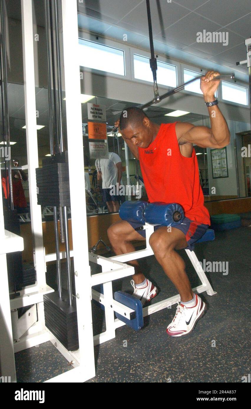 US Navy U.S. Olympic Track ^ Field team sprinter Bernard Hollywood ...