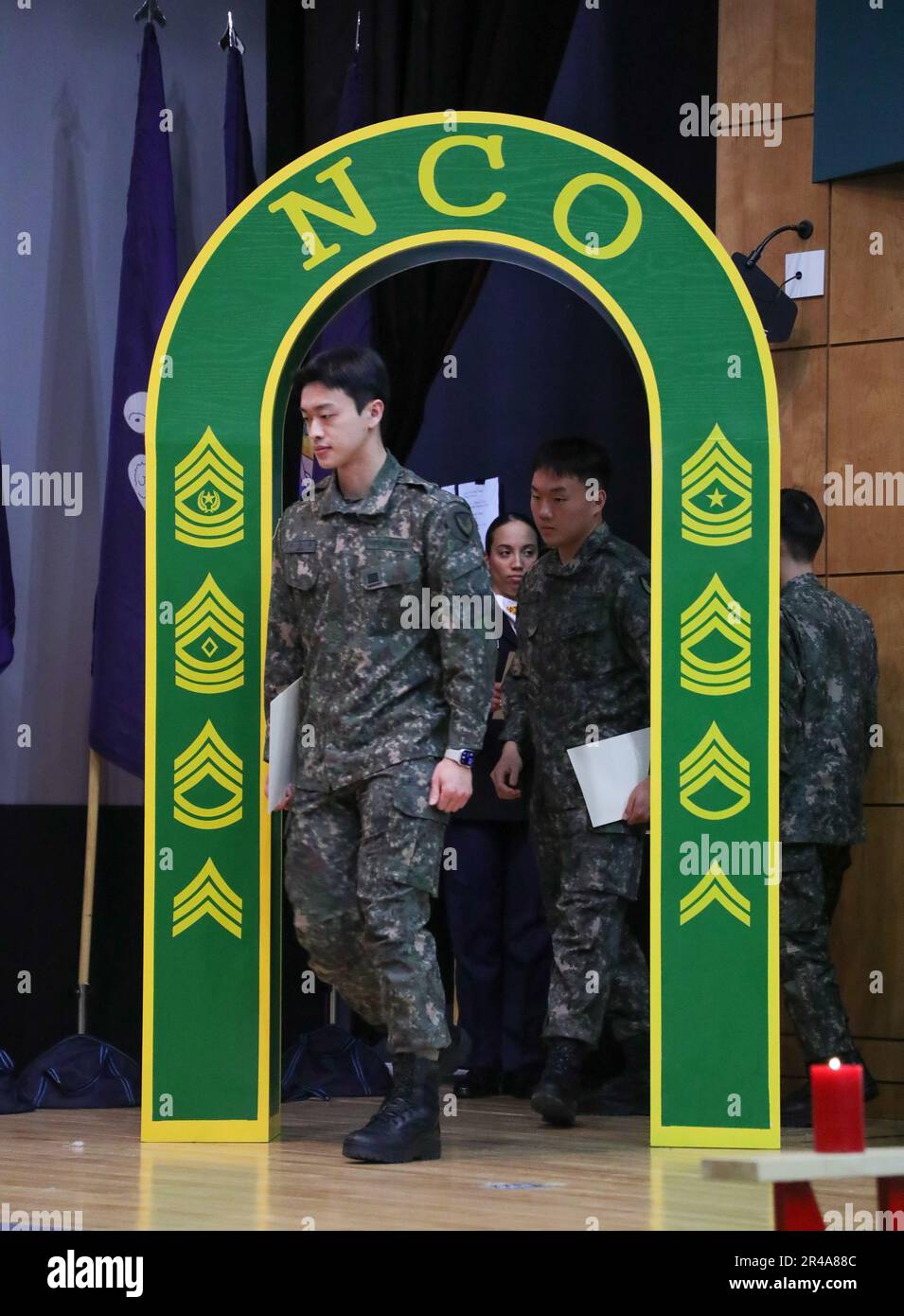 United States Army Garrison Yongsan-Casey Command Sgt. Maj. Wayne ...