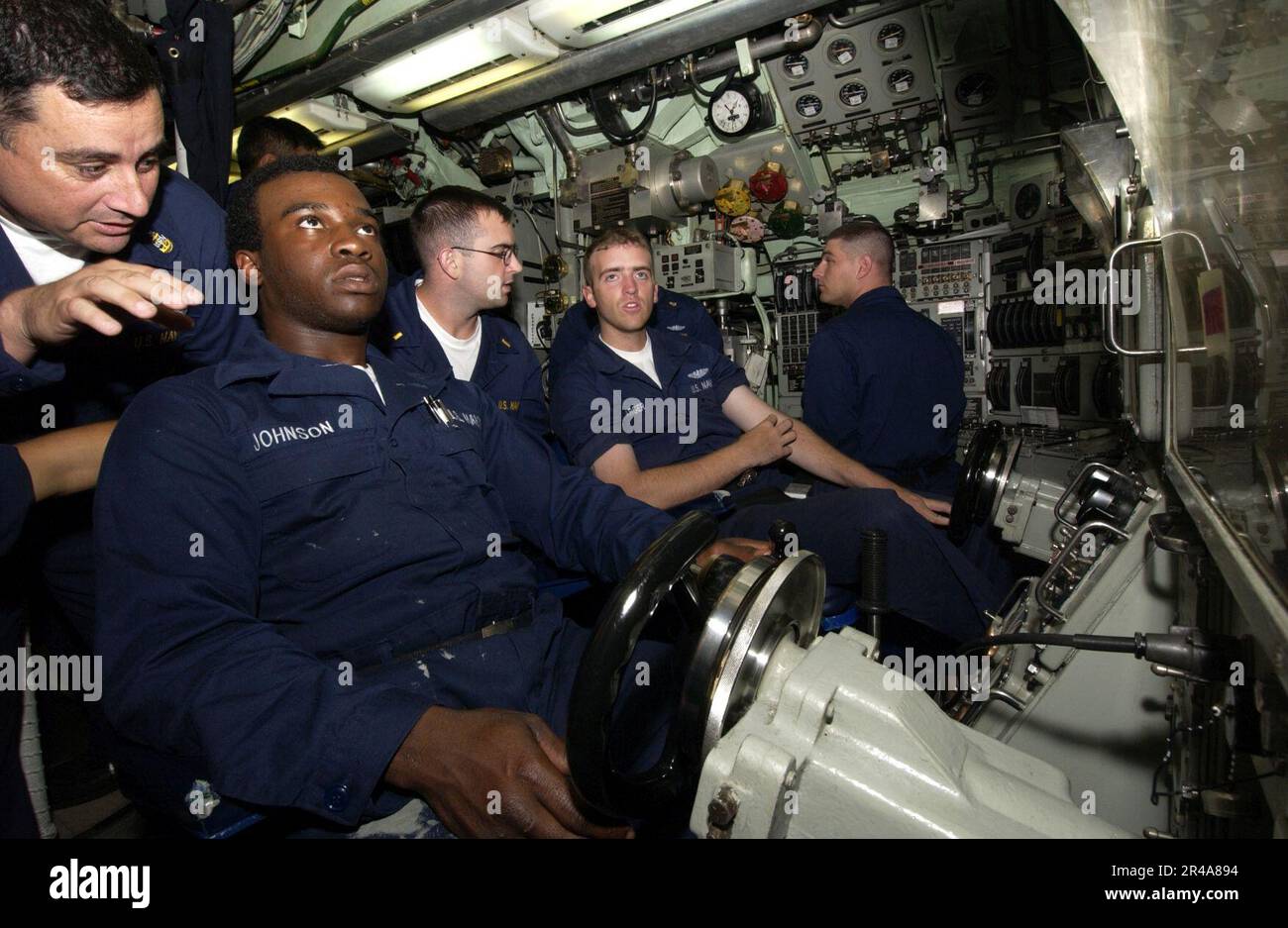 US Navy USS Portsmouth (SSN 707) Diving Officer of the Watch, Senior ...