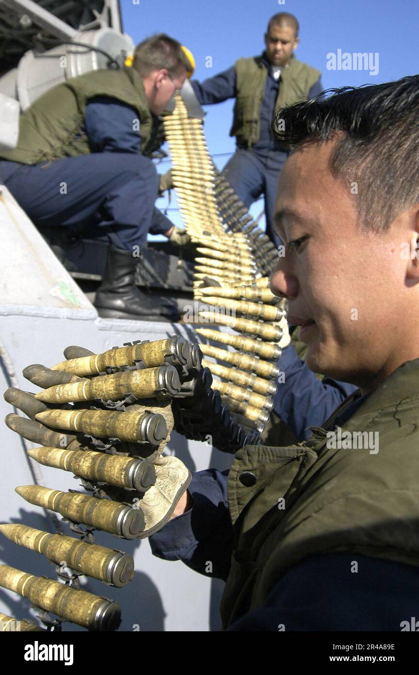 US Navy Fire Controlman Stock Photo - Alamy