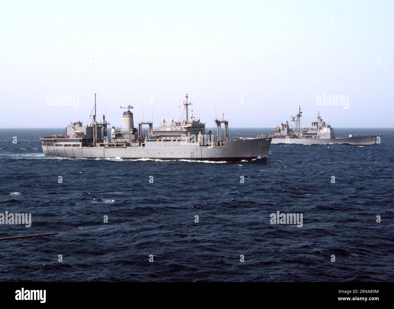 US Navy The Military Sealift Command (MSC) combat stores ship USNS ...