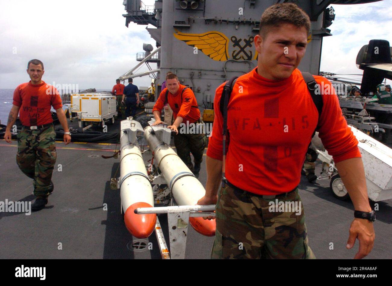 US Navy Aviation Ordnanceman Stock Photo - Alamy