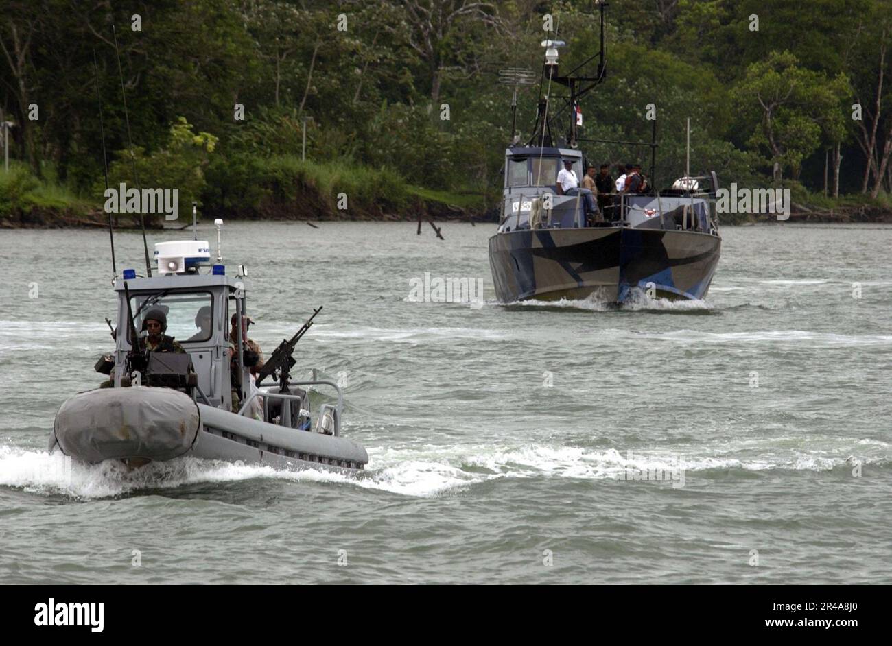 US Navy Mobile Security Detachment Two Two (MSD-22) provides security ...
