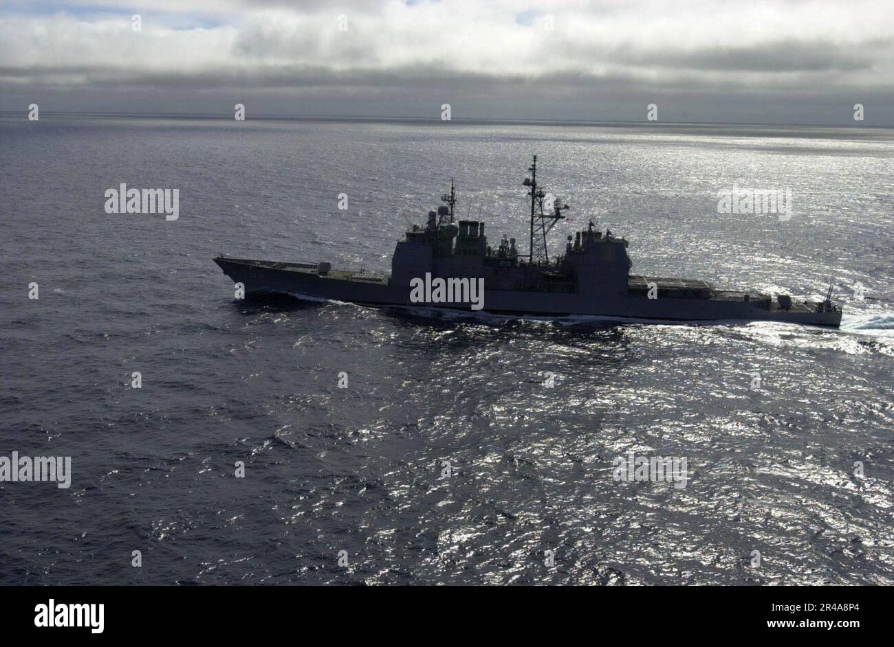 Uss princeton conducts flight operations hi-res stock photography and ...