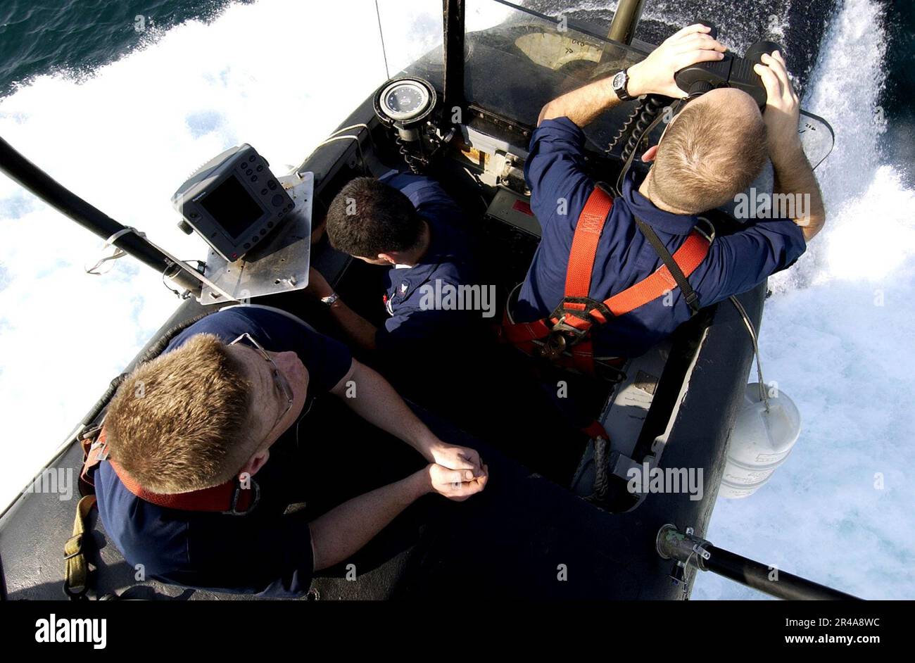 US Navy The Officer of the Deck (OOD Stock Photo - Alamy